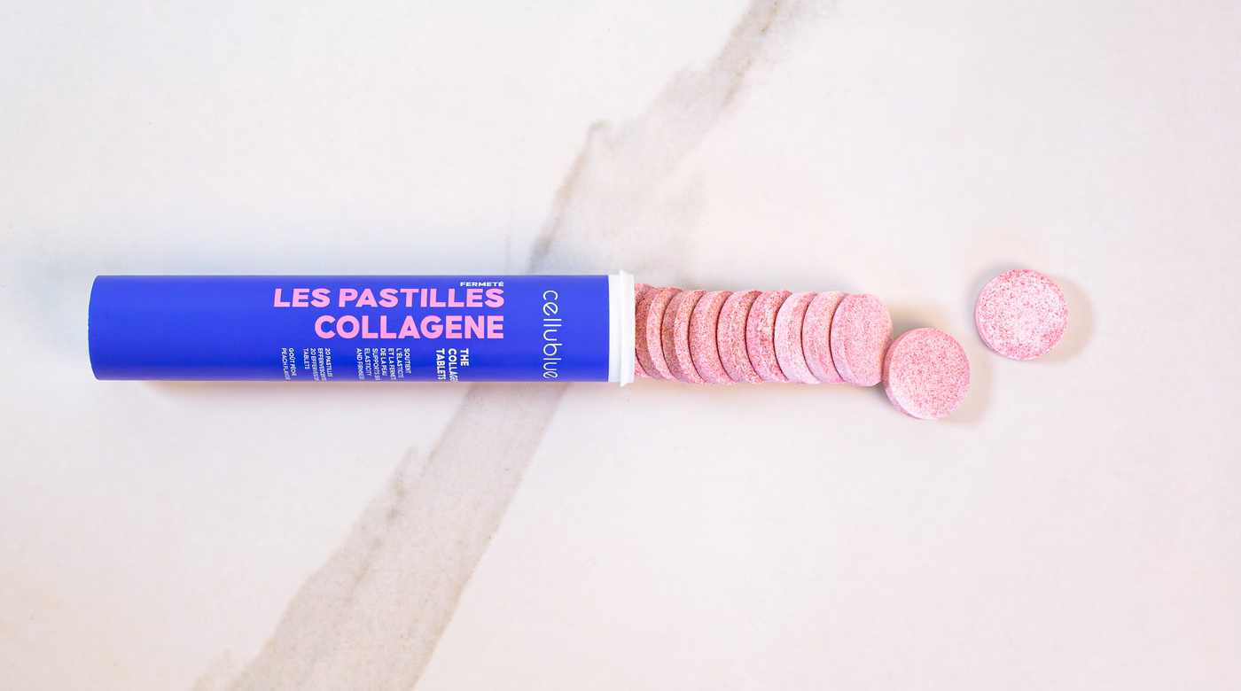 Pastilles Collagène Effervescentes - Cellublue